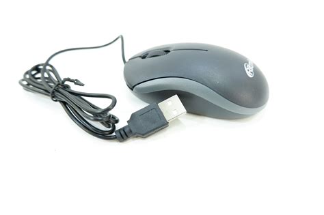 Мышь оптическая проводная Ritmix ROM-111 USB Grey 800 dpi, Для правой и ...