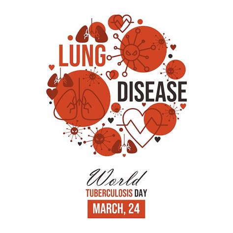 Premium Vector Tuberculosis Day Poster Design