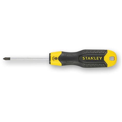 Stanley Cushion Grip Screwdriver Pozidriv Tip Pz1 X 75mm Axminster Tools