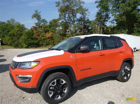 2018 Spitfire Orange Jeep Compass Trailhawk 4x4 122957410 Gtcarlot