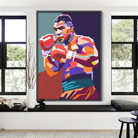 Mike Tyson Poster Mike Tyson Canvas Mike Tyson Canvas Mike Tyson