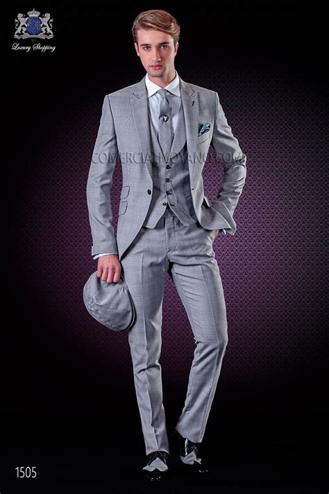 Traje De Novio Moderno Gales De Mario Moreno Moyano Herren Smoking