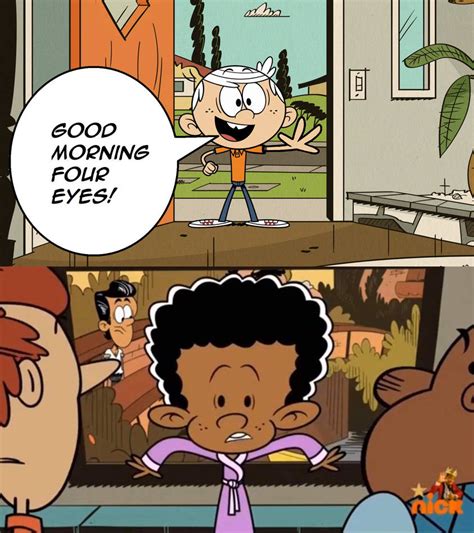 Lincoln Calls Clyde Hi Four Eyes By Vlogbj On Deviantart
