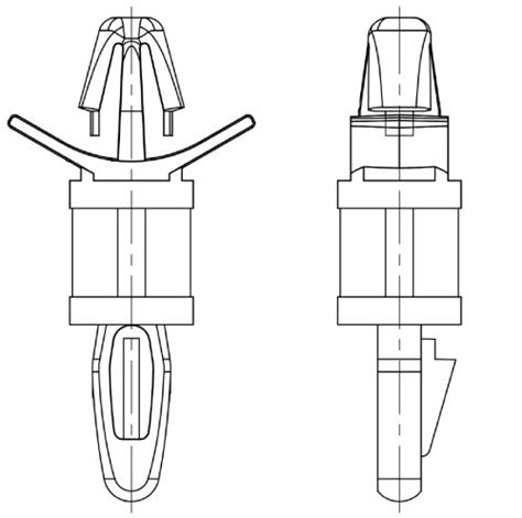 Pcb Distance Mounting Latchlatch Dremec Dr8gg01v40039