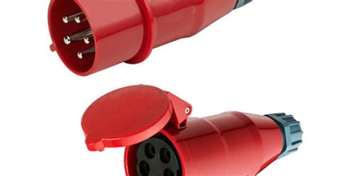 32a Male And Female Connector 5 Pin Ip44 Peaco Support