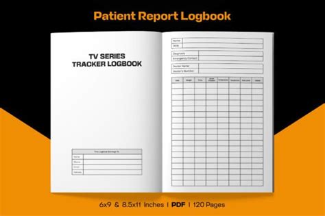 Patient Report Logbook Kdp Interior Graphic By Manjuruldesign