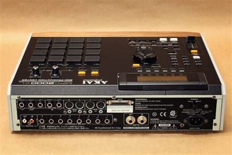 Akai Custom Mpc 2000xl Black Drum Machine By Big Noise Mpc