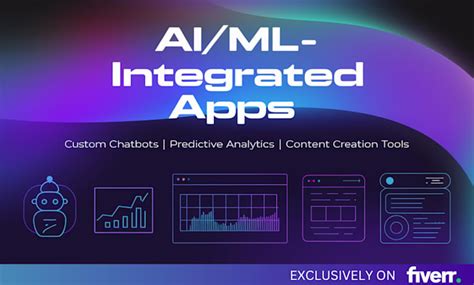 Ai Ml Integrated Apps Custom Chatbots Predictive Analytics Content Creation By Exclusives01