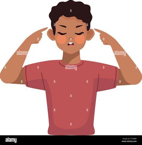 Man Thinking Expression Stock Vector Image And Art Alamy