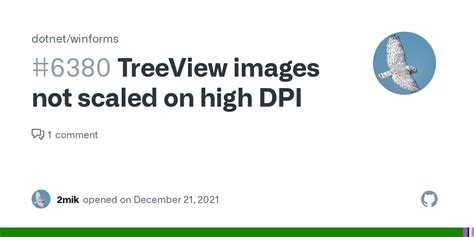 Treeview Images Not Scaled On High Dpi · Issue 6380 · Dotnetwinforms