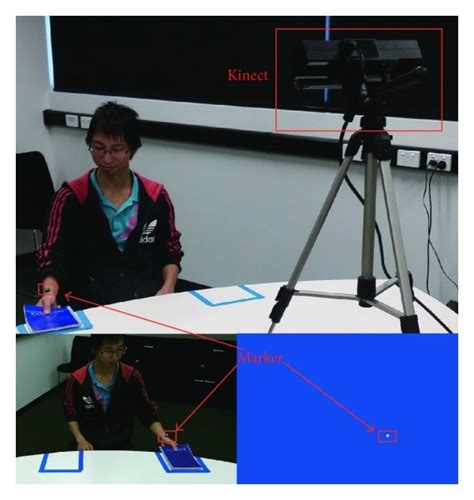 real data experiment setup image the top image shows the setup of the