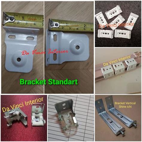 Jual Bracket Tirai Roller Blind Vertical Blind Horizontal Blind