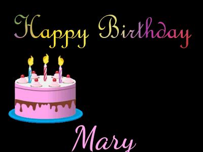 Happy Birthday Mary  1