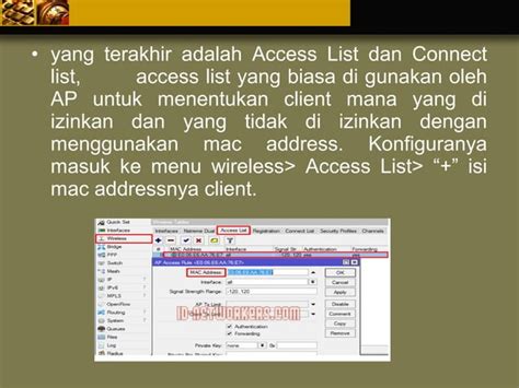 Security Wireless Mikrotik Ppt