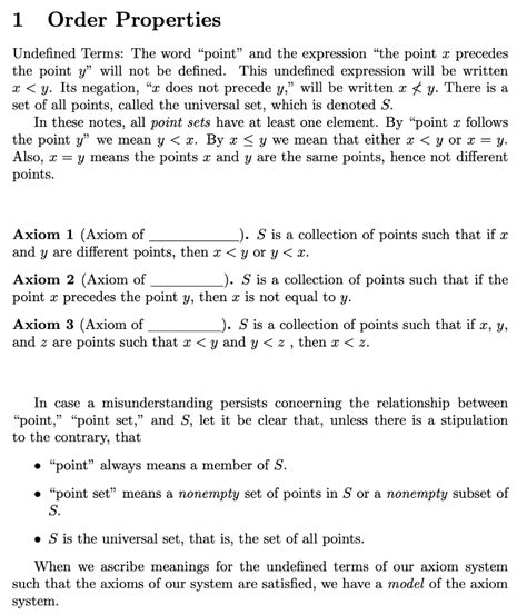 Solved Can You Please Prove The Following Theorem Using The