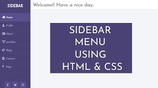 Animated Hamburger Menu using HTML CSS and JavaScript |... | Doovi