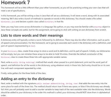 Solved Homework 7 This Homework Will Be A Little Different