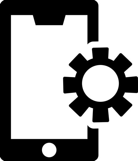 Mobile Repair Glyph Icon In Flat Style 45584943 Vector Art At Vecteezy