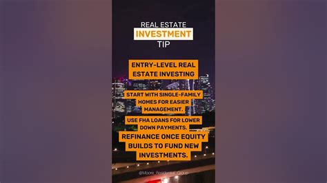 Real Estate Investing Tips Youtube