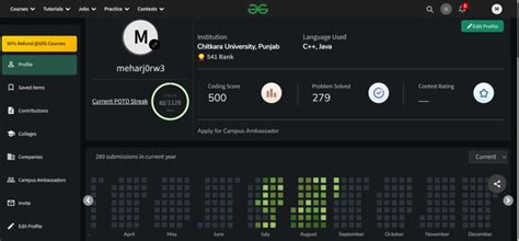 Meharjot Singh On Linkedin Codingjourney Geeksforgeeks