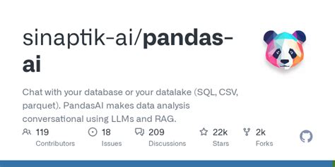 ‏github Gventuripandas Ai Chat With Your Data Sql Csv Pandas