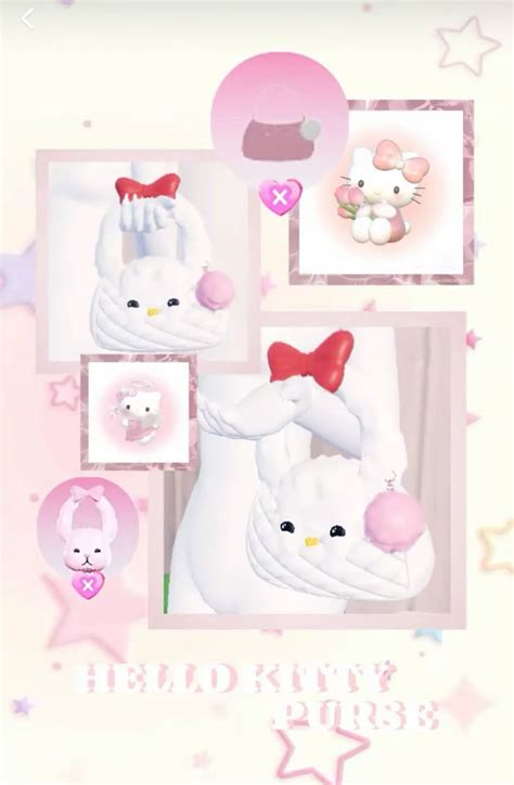Bag Hack Dti In 2024 Hello Kitty Purse Dress To Impress Oufit Ideas