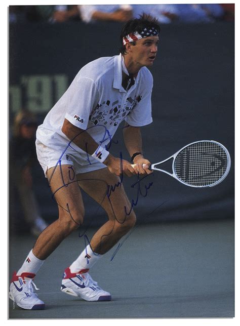 Lot Detail Excellent Lot Of Tennis Autographs Signatures Include 3