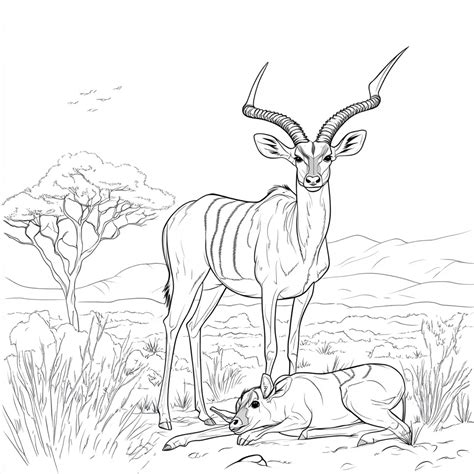 87 Coloriage Savane La Savane Prend Vie Sous Tes Couleurs