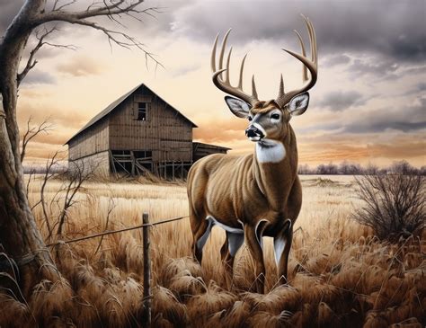 Whitetail Deer Scenes