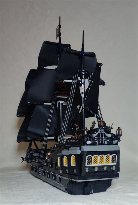 Black Pearl Lego Craft Lego Creative Lego Art
