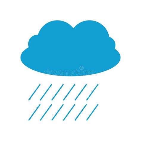 Rainy Cloud Icon Stock Illustration Illustration Of Design 327734169
