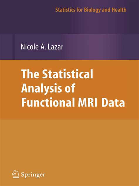 2008 The Statistical Analysis Of Functional Mri Data Pdf Relaxation