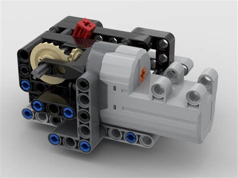 Lego Moc Automated Differential Lock By Stonemensch Rebrickable
