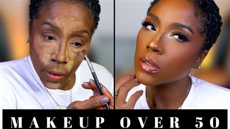 Glowing Youthful Day Makeup Tutorial For Mature Skin Youtube