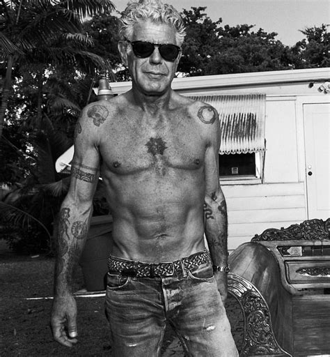 Anthony Bourdain Arm Tattoo