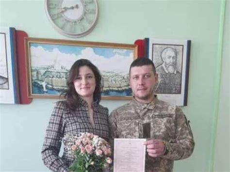 У громаді на Волині військовий одружився з коханою ФОТО Волинь Ua