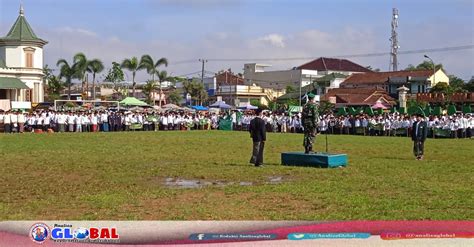 Ribuan Santri Di Manonjaya Tasikmalaya Ikuti Upacara Peringatan HSN Tahun