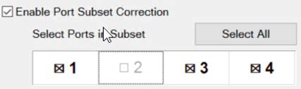 Port Sub Setting Examples