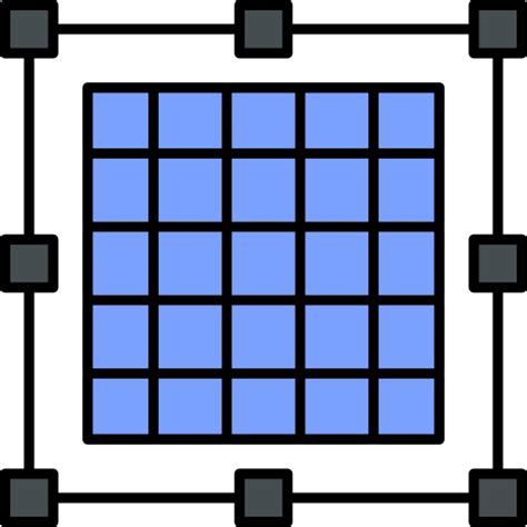 Grid Generic Color Lineal Color Icon