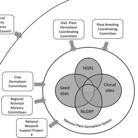Map Of Usda Ars National Plant Germplasm System Collection Genebanks