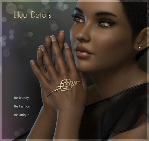 Lilou Details 3d Figure Assets Fabiana