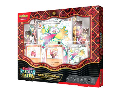 Pokemon TCG Paldean Fates PREMIUM COLLECTION Skeledirge SHINY INGLES