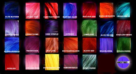 New Special Effects Hair Dye Sfx Semi Permanent Choose Your Colors At