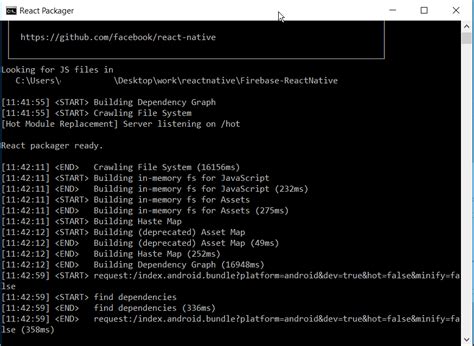 Could Not Get BatchedBridge Error On Windows Running On Android Emulator Or Device Issue