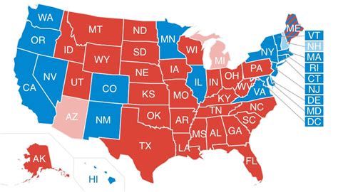 2016 Election Map Blank Template Imgflip