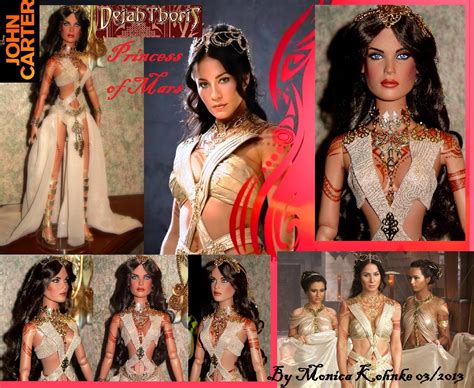 Monica K Star Dolls Dejah Thoris Princess Of Mars And John Carter