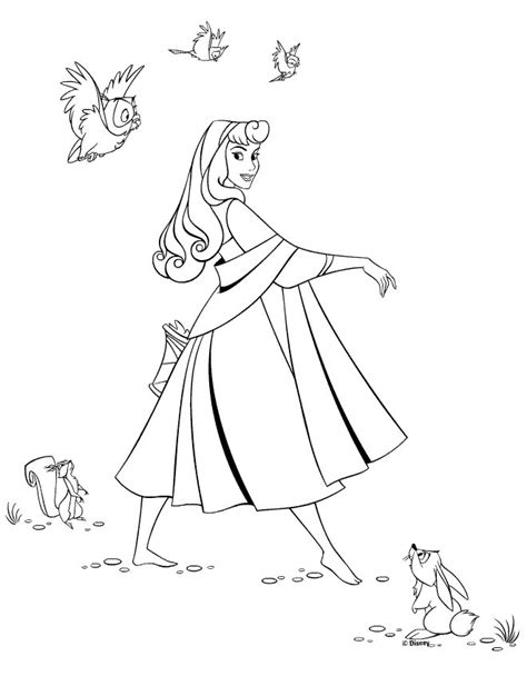 Coloriage La Belle Au Bois Dormant