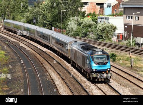 Transpennine Express Class 68 Diesel Locomotive 68022 Leading A Mark 5a