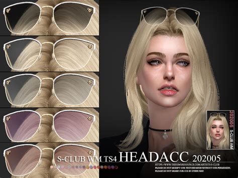 S Club Ts4 Wm Headacc 202005 The Sims 4 Catalog