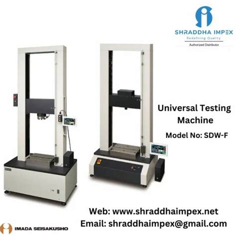 Steel Digital Universal Testing Machine Model Name Number Sdw F Capacity 2kn 100kn At
